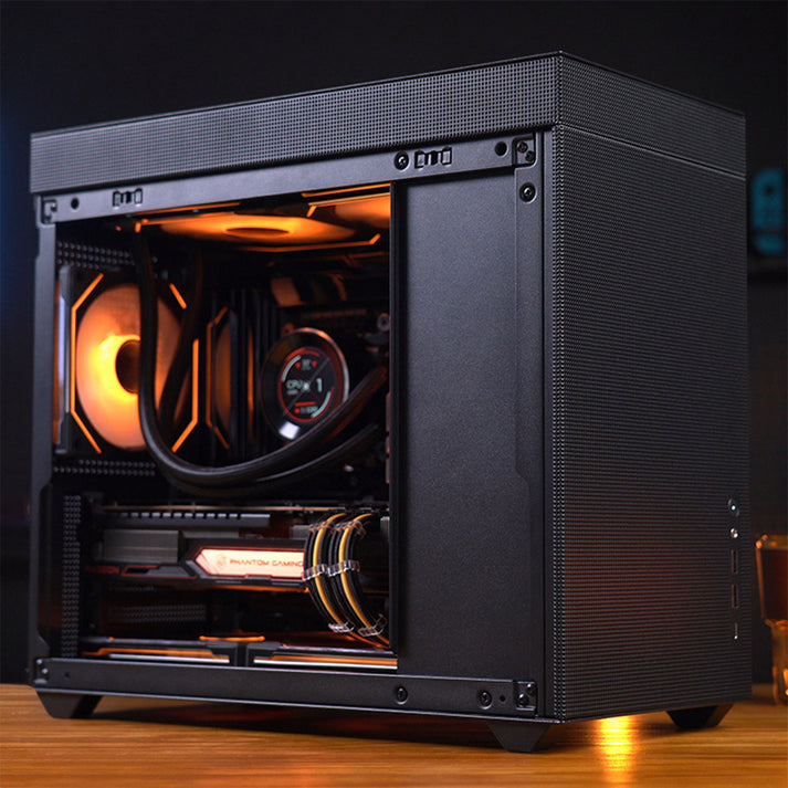 SAMA IM01 Pro Black Micro ATX Mid Tower Computer Case Type-C USB3.0*2