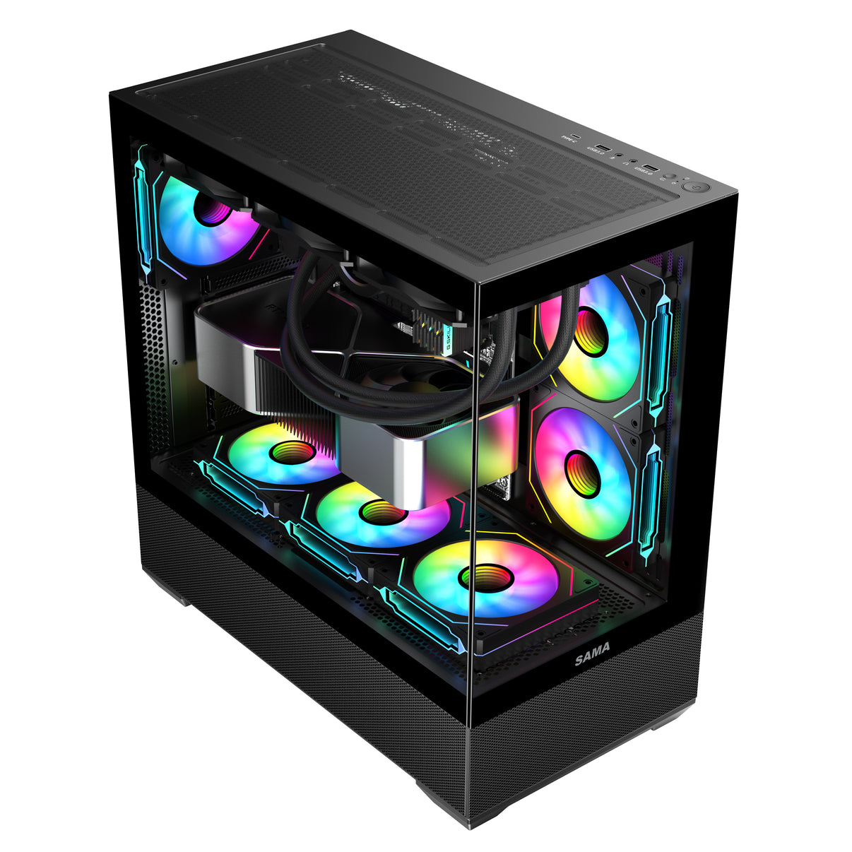 PC Case - SV02 ATX – Aojie