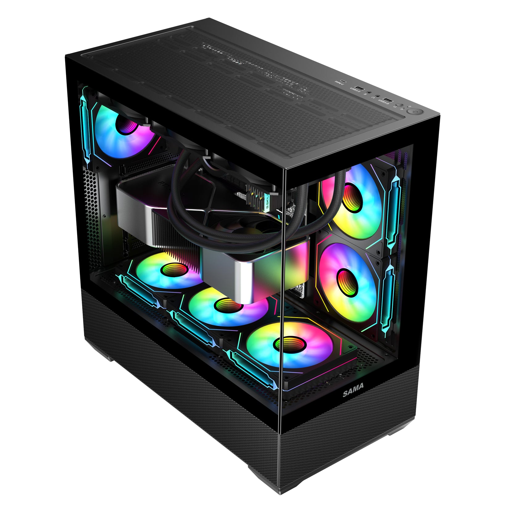 PC Case - SV02 ATX – Aojie